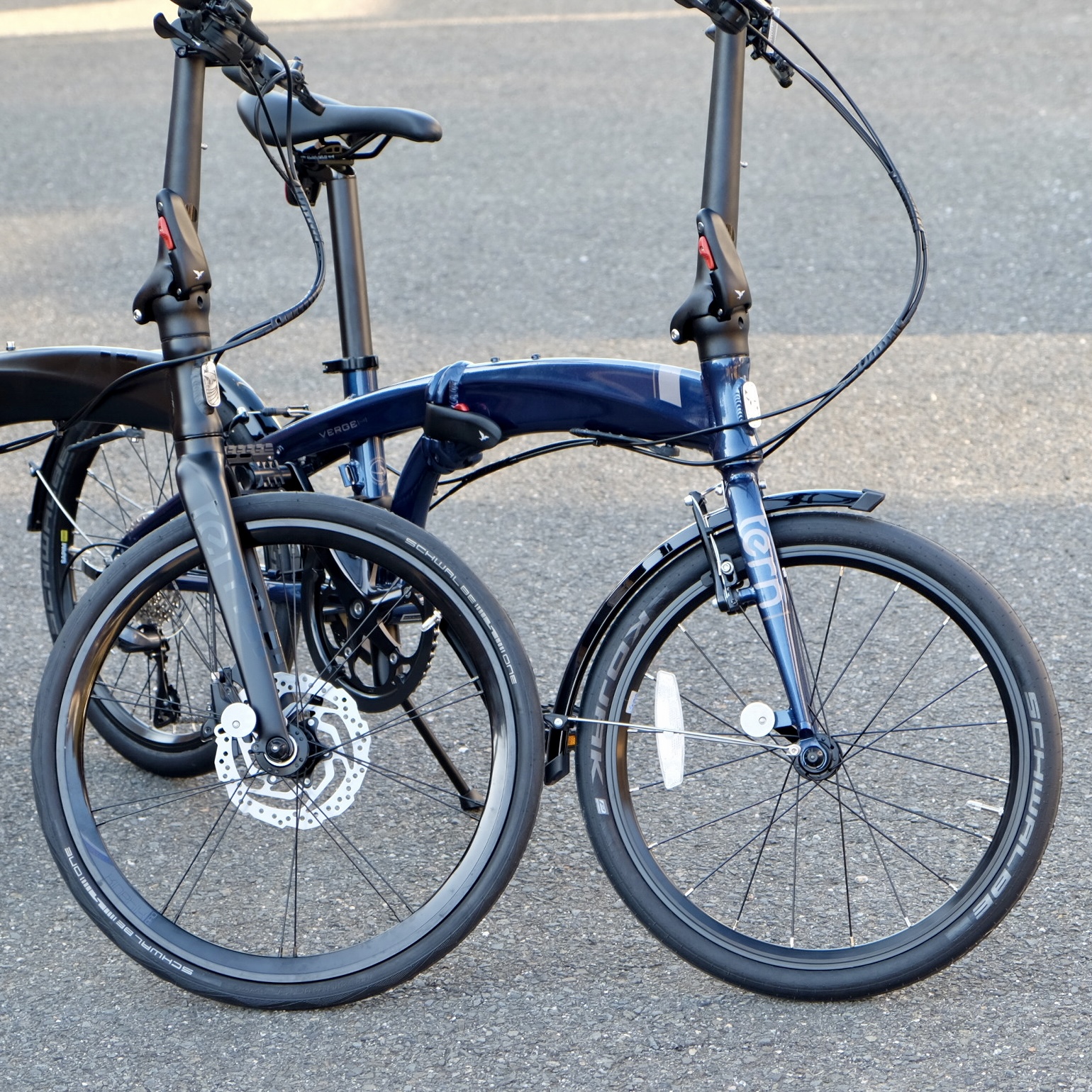 夫婦で楽しむ折り畳み自転車。Tern bicycles Verge N8 と Verge P10。406と451。 | TOLT